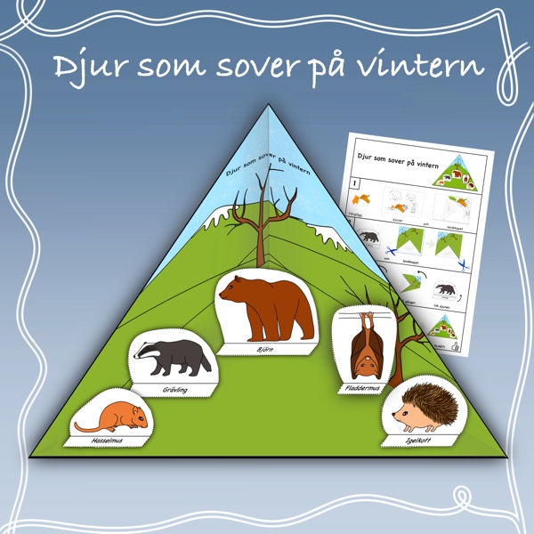 Djur som sover på vintern - NPF anpassat